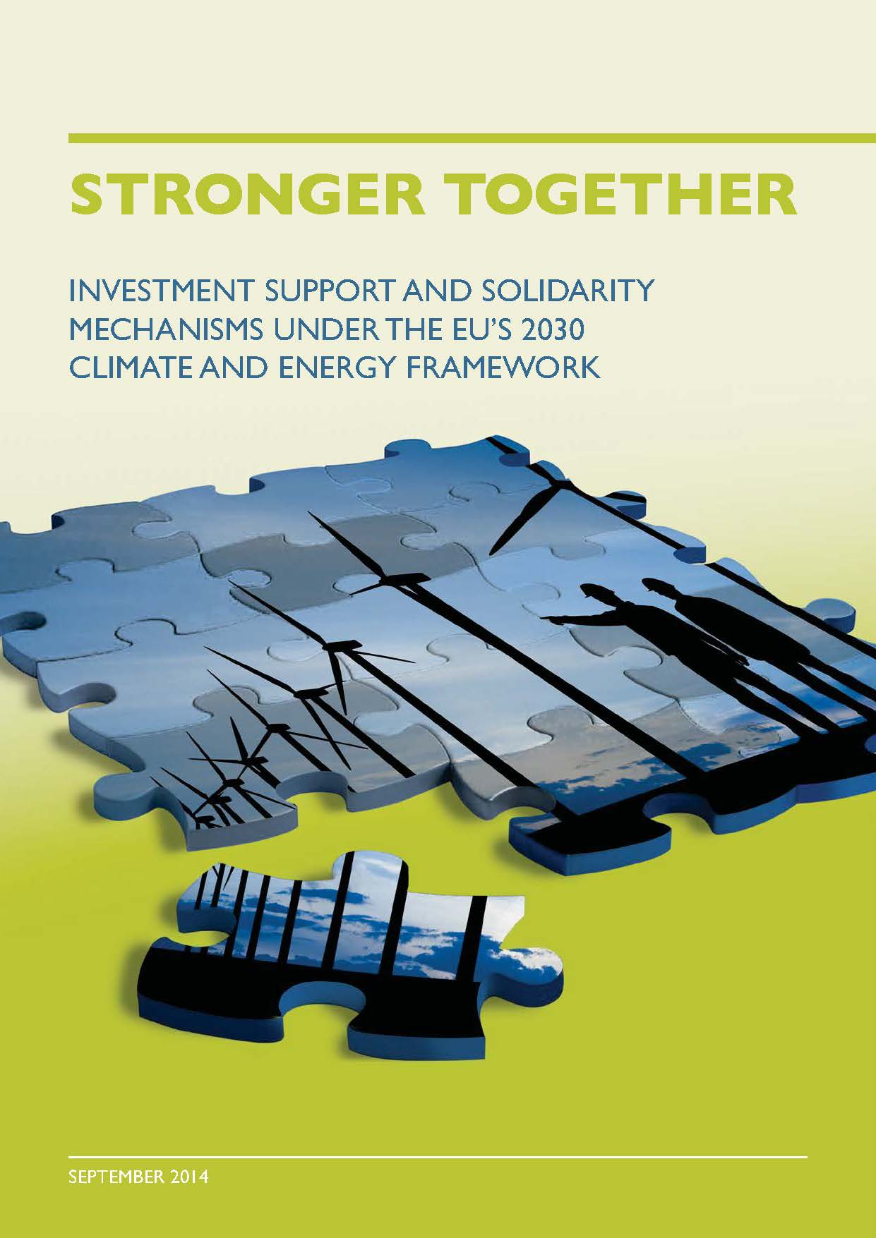 Stronger together - Investment support and solidarity mechanisms under the EU's 2030 climate and ...