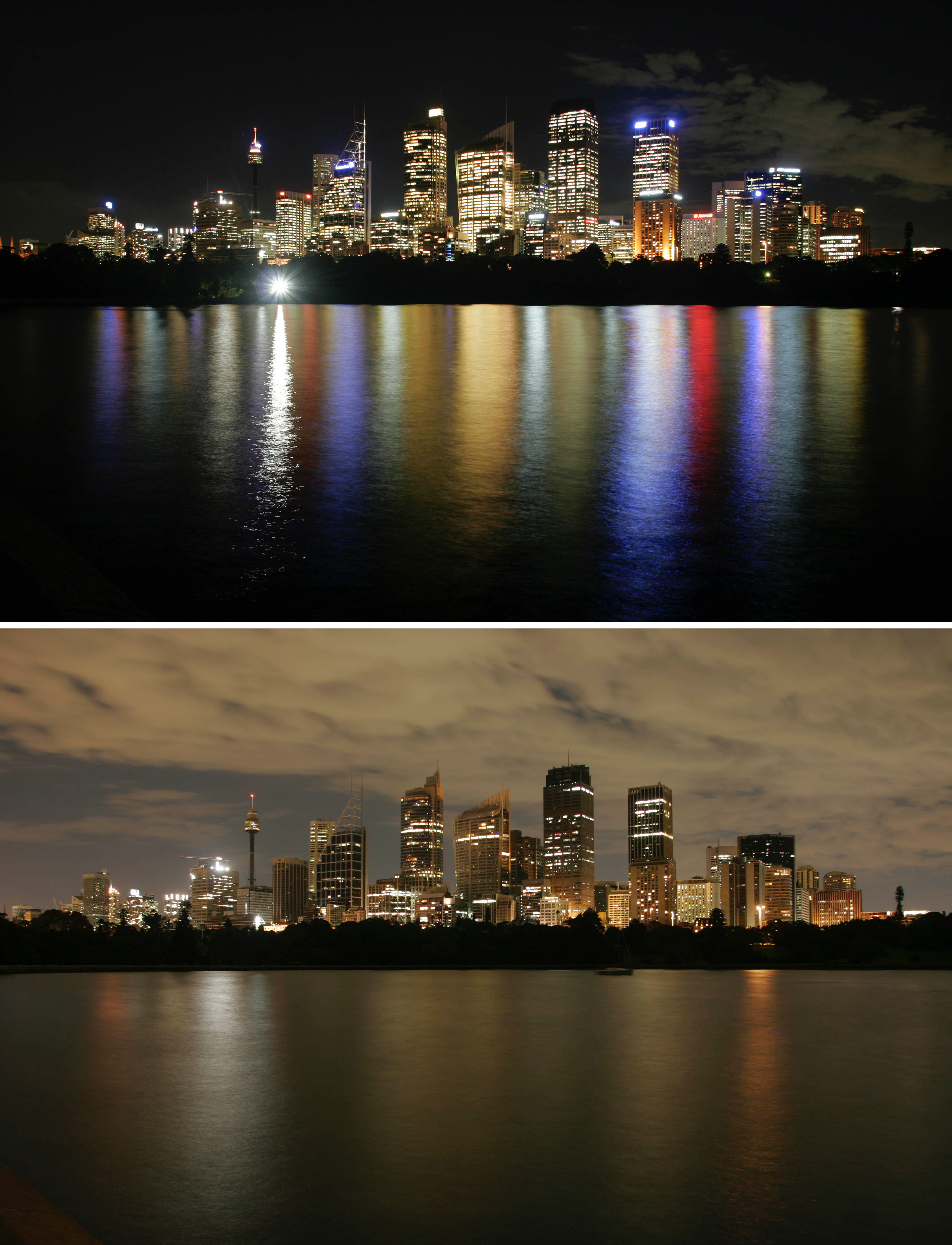 Landmarks across the world go dark to celebrate major environmental ...